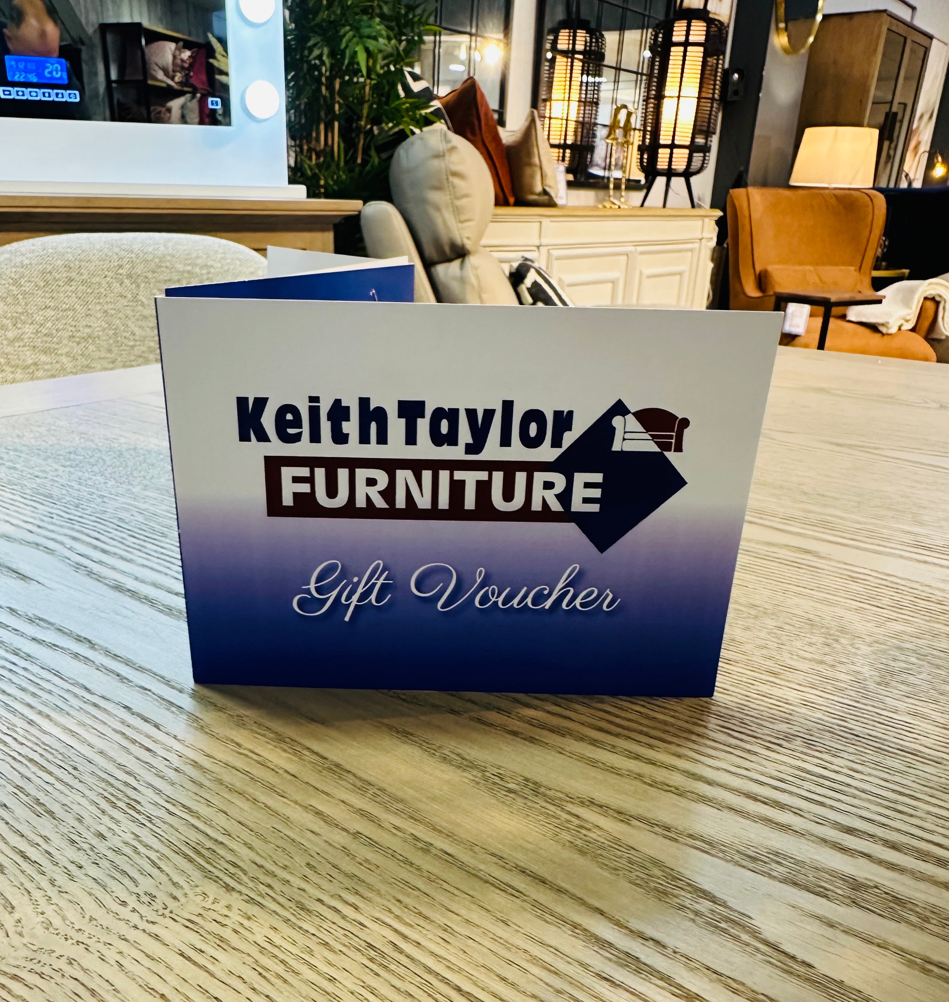Keith Taylor Gift Voucher – Keith Taylor Furniture