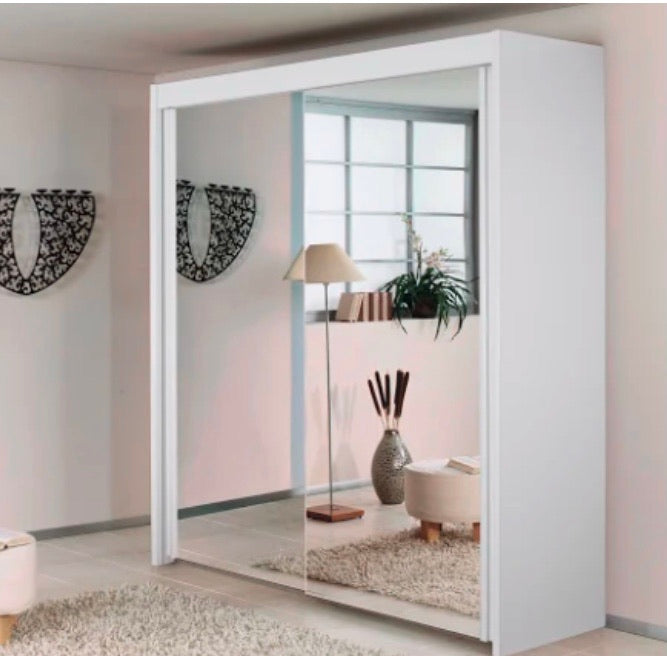 Imperial white Slide robe – Keith Taylor Furniture